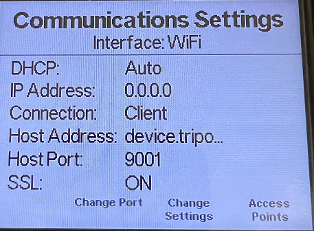 Ingenico iSMP4 - Confirm Terminal Communication Settings – Fullsteam