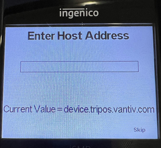 Ingenico iSMP4 - Confirm Terminal Communication Settings – Fullsteam
