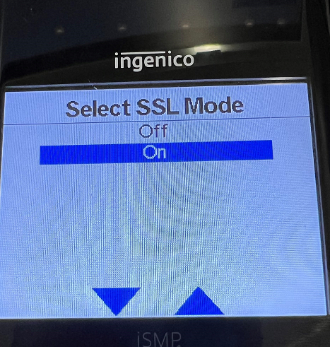 Ingenico iSMP4 - Confirm Terminal Communication Settings – Fullsteam